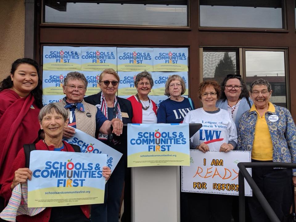 Sign our pledge to vote YES for Schools & Communities First in 2020! | MyLO