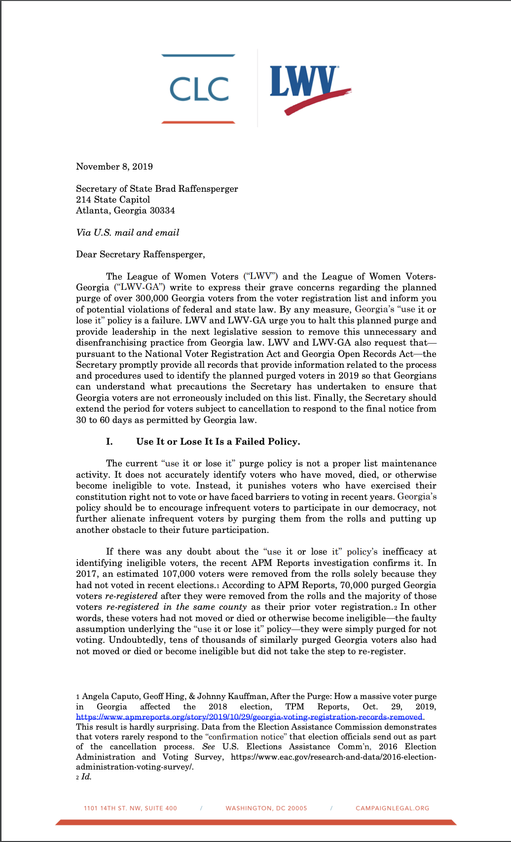 clc_lwv_letter_to_secretary_of_state_voter_purge.png | MyLO