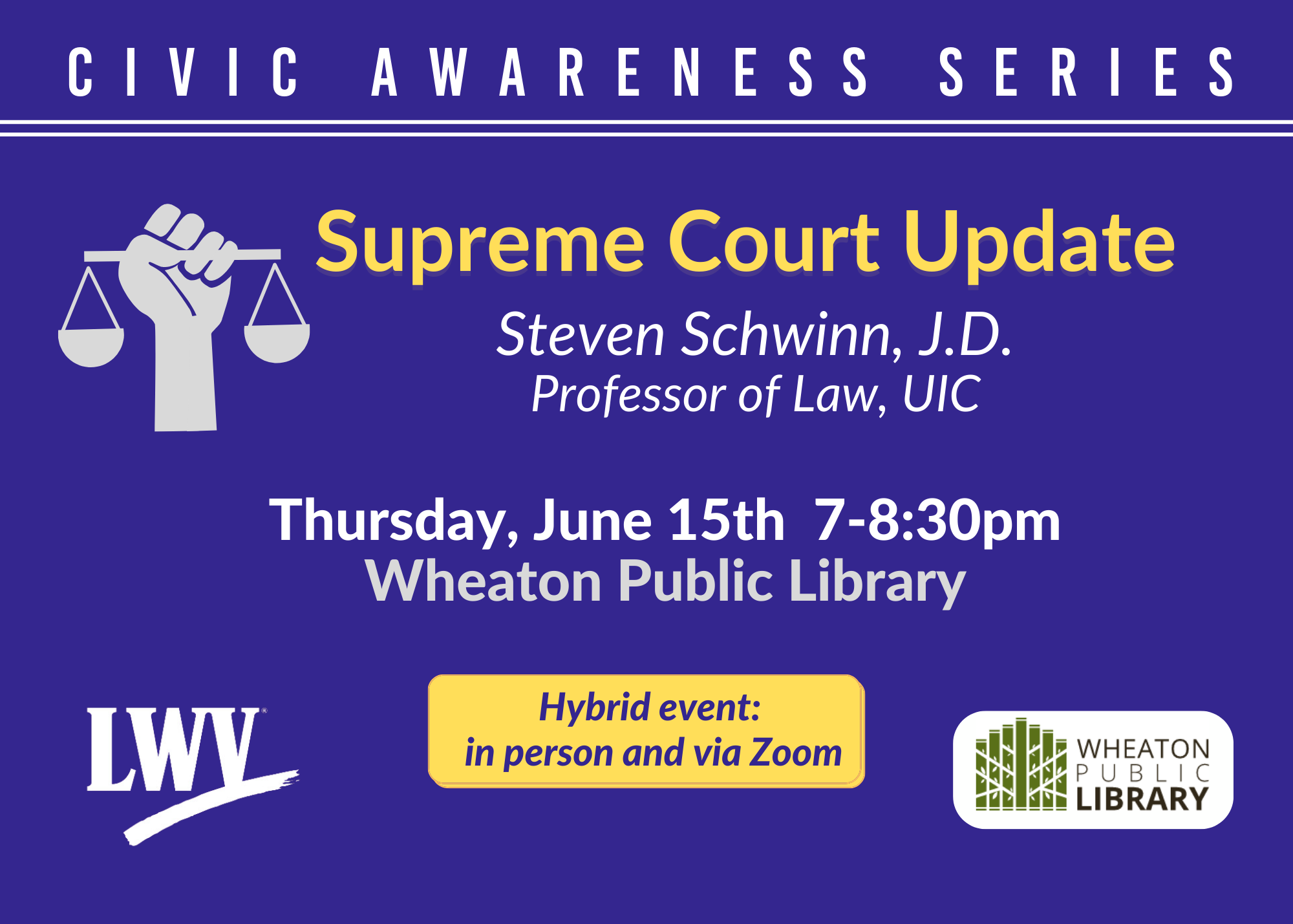 Civic Awareness Series with Cantigny | MyLO